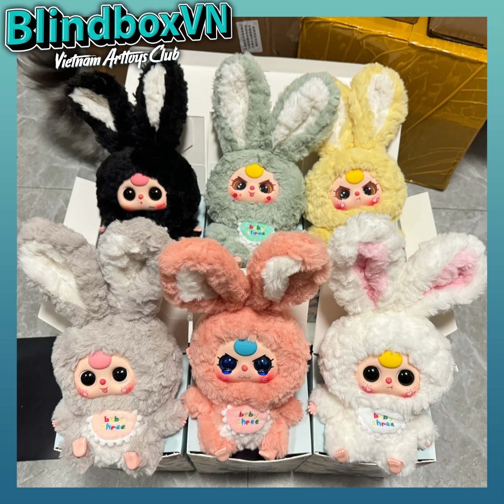 ( Đặt Hoả Tốc ) Hộp mù ngẫu nhiên Baby Three Rabbit Lily In Town Thị ...