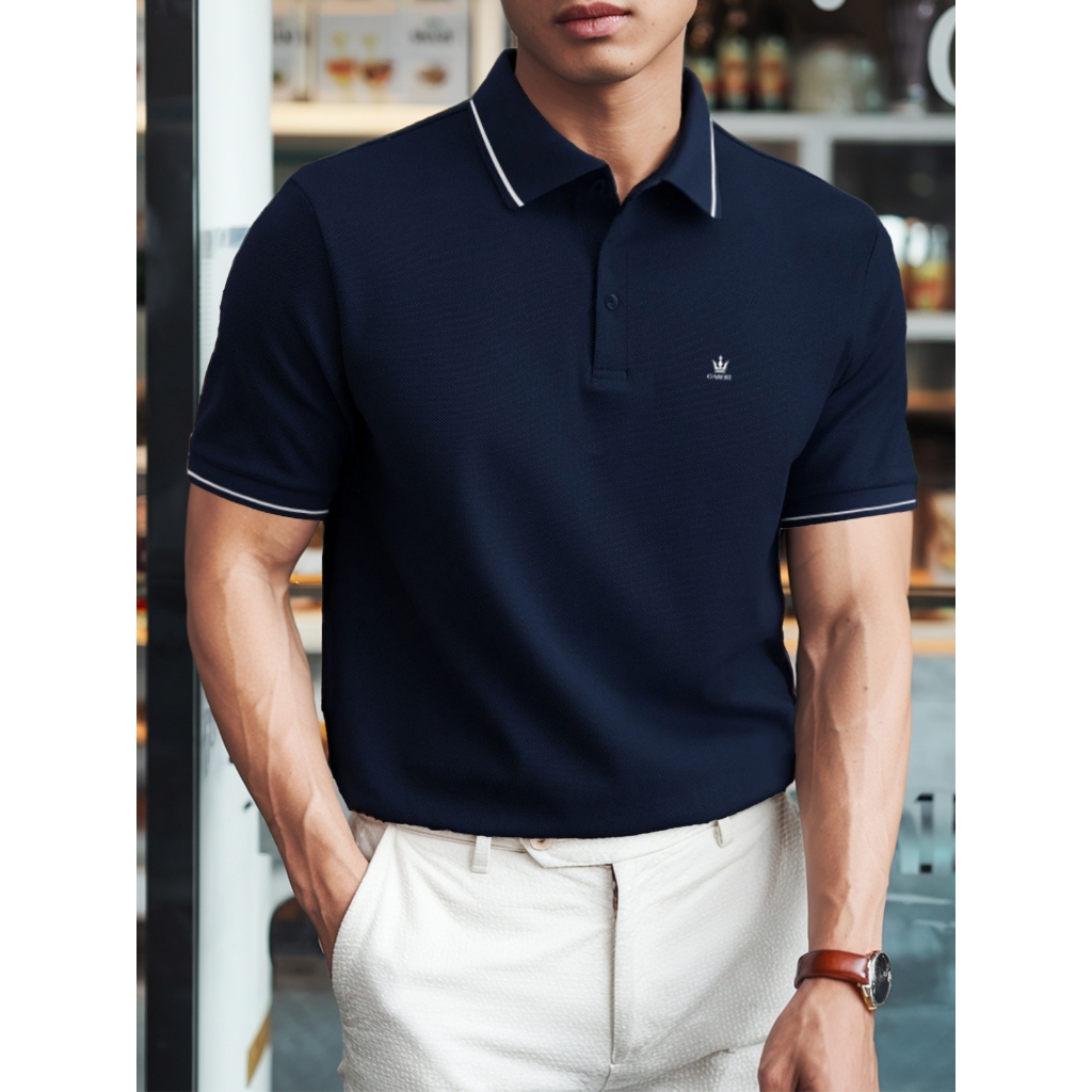 Áo Polo nam cao cấp GABERT RELL [Hộp Gói Quà Sang Xịn] - Vải cá sấu ...