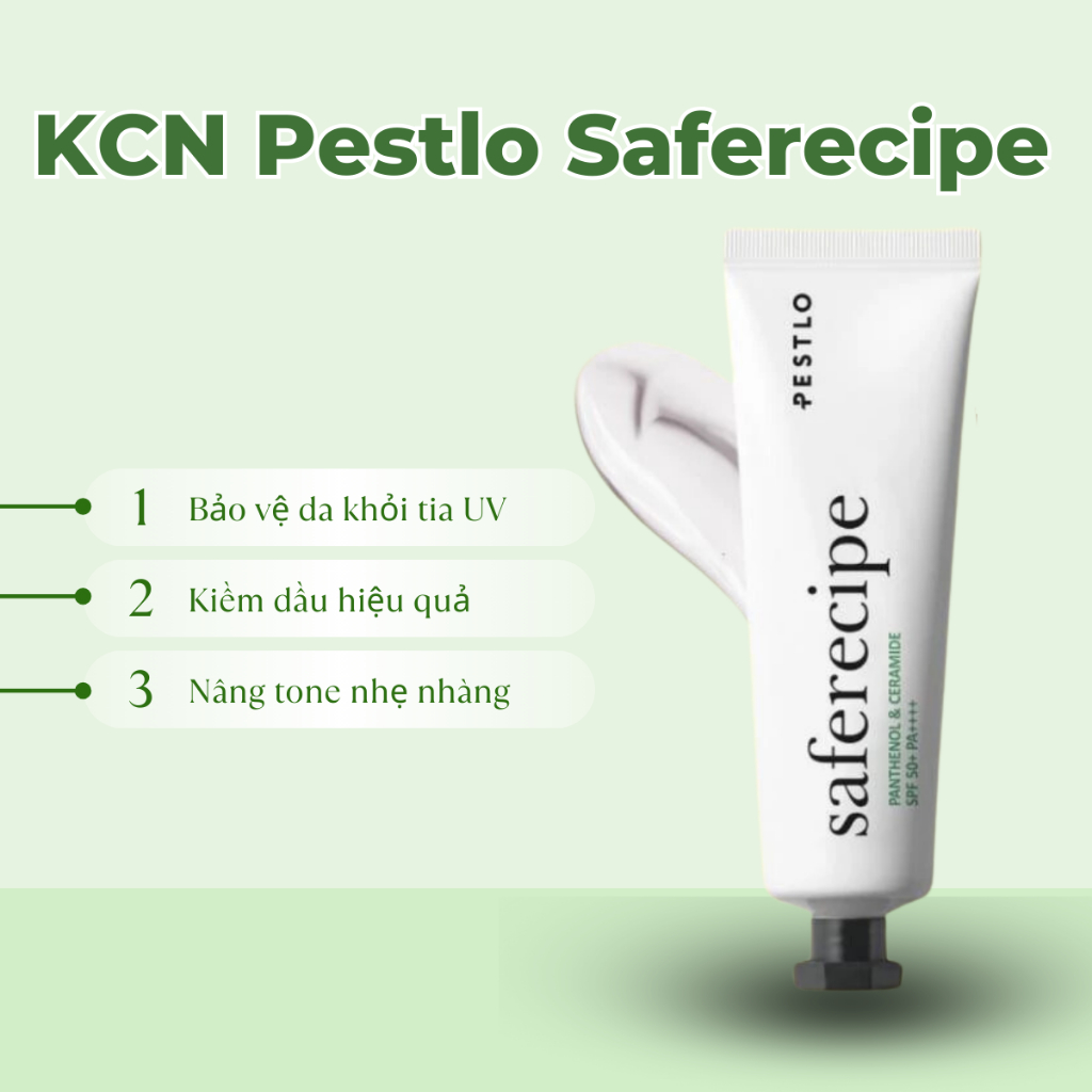 Kem chống nắng PESTLO Saferecipe SPF50 PA++++ 50ml | Shopee Việt Nam