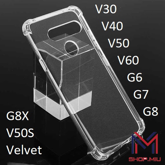 Ốp chống va đập LG V30 V40 V50 V60 G7 G8 G8X V50s VelVet G6 Q51 K51 chống sốc bảo vệ tốt ...