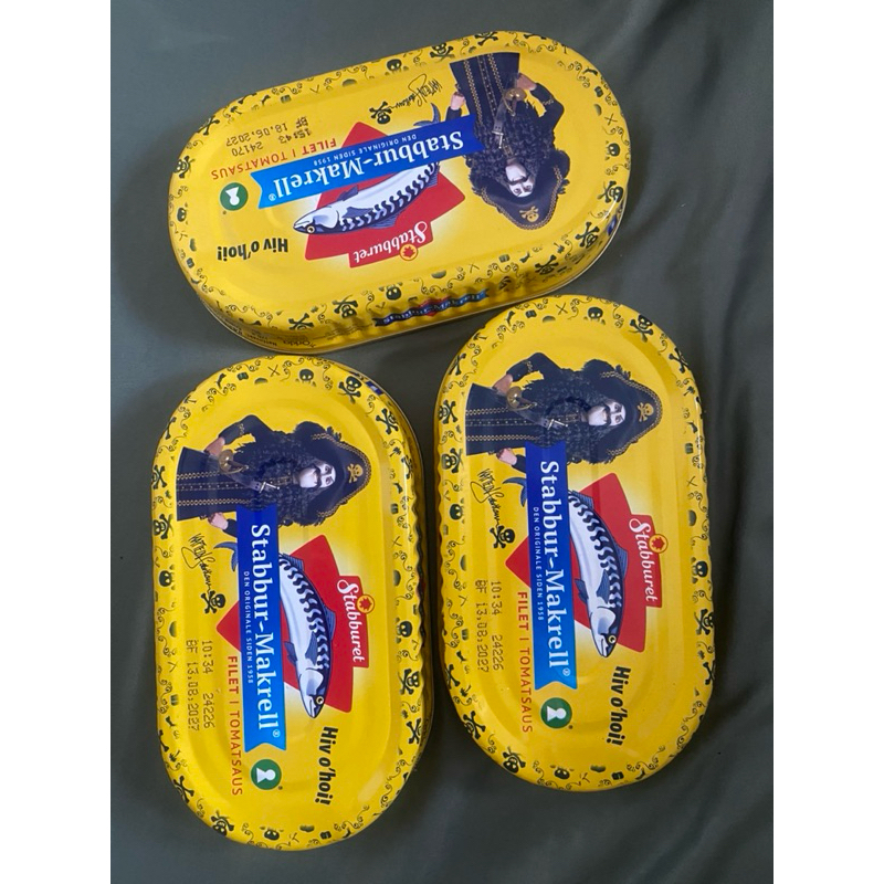 [CHÍNH HÃNG] Combo 3 hộp - Cá thu sốt cà STABBUR-MAKRELL Na Uy (170gram ...