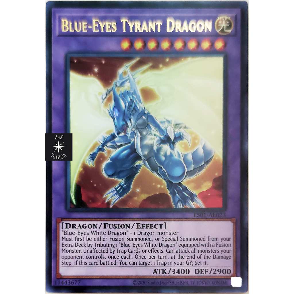[BaK Yu-Gi-Oh!] [Thẻ Bài Chính Hãng] Blue-Eyes Tyrant Dragon |AE+JP ...