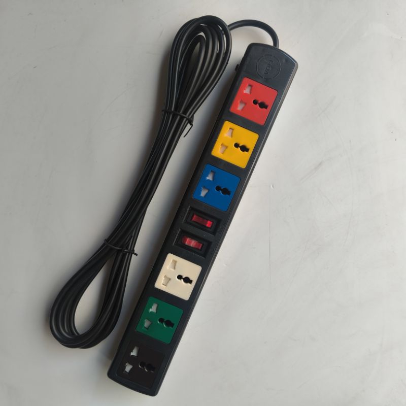 Ổ cắm điện LiOA 6 lỗ 3m 6D32N 3 chấu đa năng kéo dài chính hãng | Shopee Việt Nam