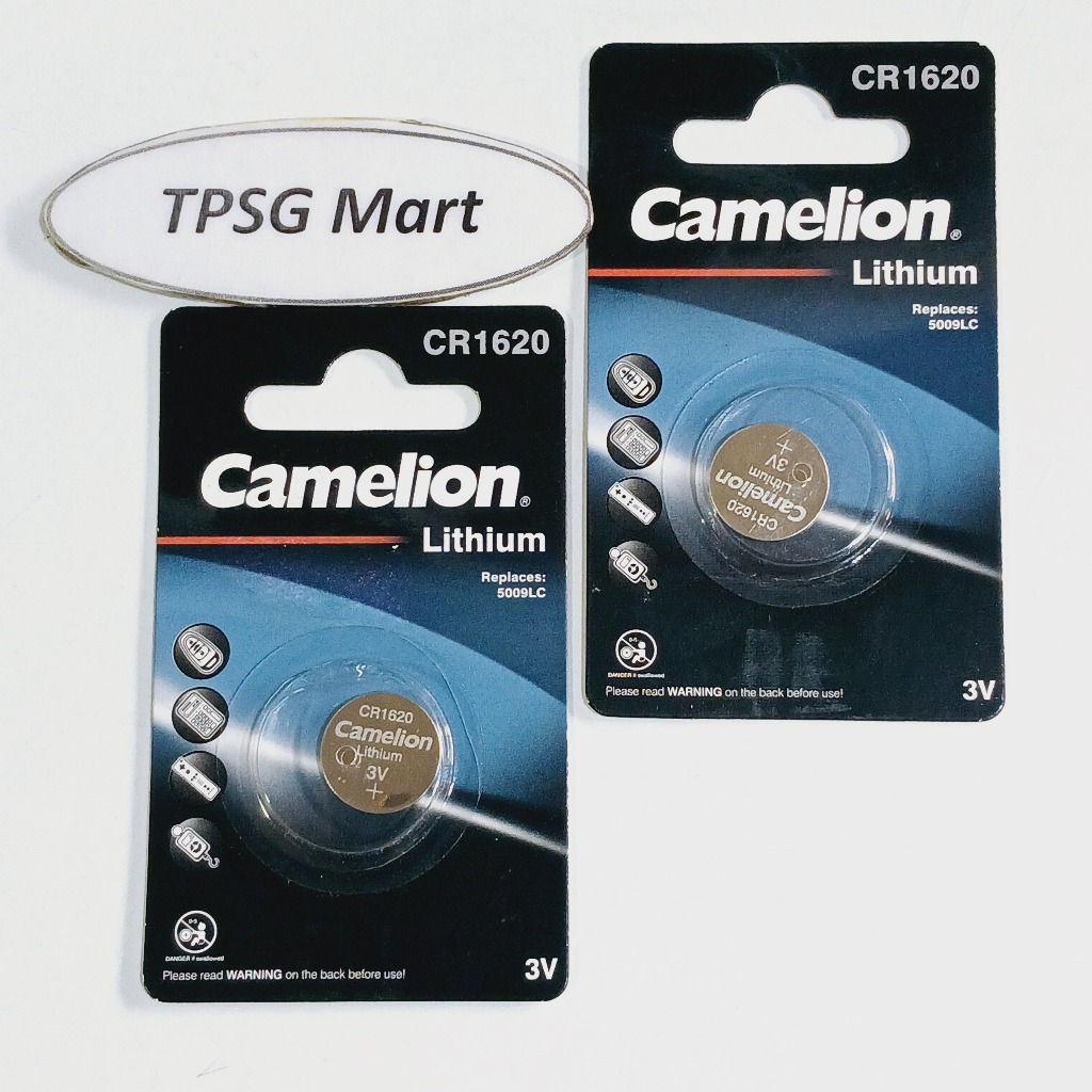 Pin CR1620 - 3V, 1620, DL1620, 5009LC / Pin Camelion Lithium | Shopee Việt Nam
