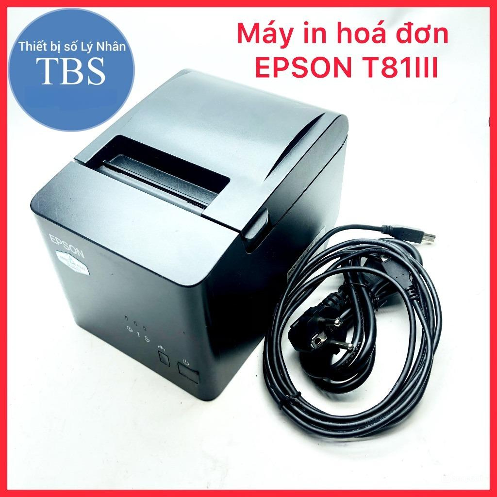 Máy in hóa đơn Epson TM T81III, máy in hoá đơn nhiệt Epson TM T81III kết nối cổng LAN+USB (Hàng ...