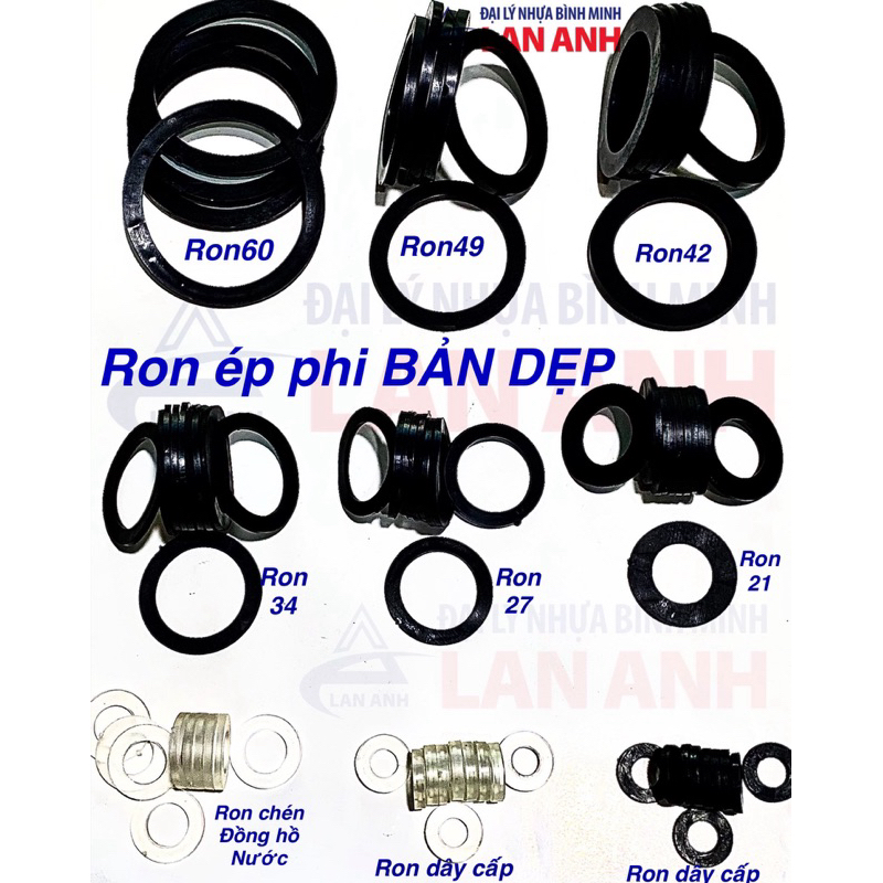 Ron Cao Su- Gioăng Cao Su Size Từ 21 Đến 60 Dùng Cho bồn Nước | Shopee ...