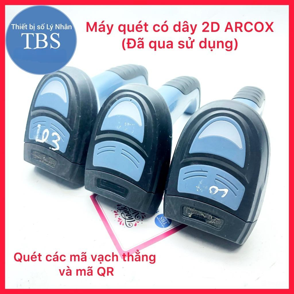 Máy quét mã vạch có dây 2D 1D Arcox quét mã QR và mã vạch 1D nhanh nhạy (hàng đã qua sử dụng, có ...