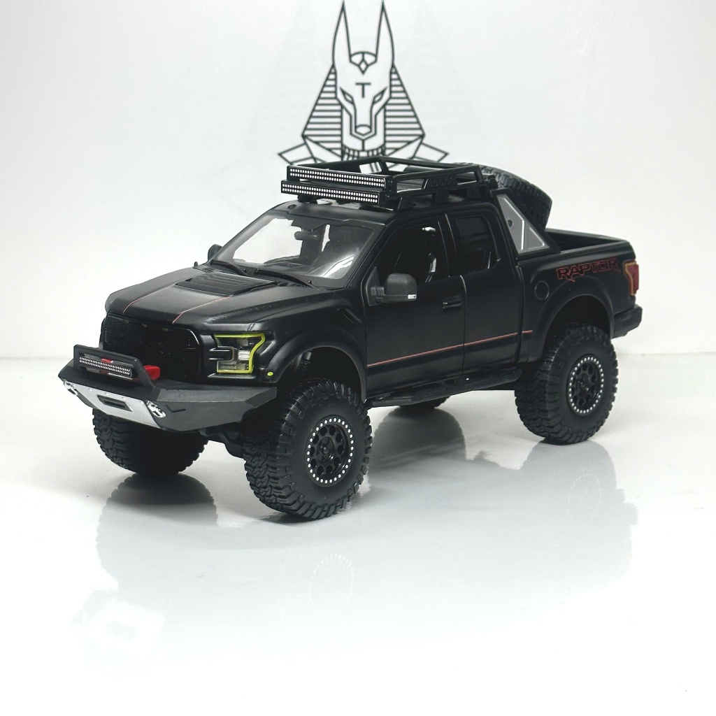 Mô Hình Xe Ôtô Kim Loại 1/24 Siêu Xe FORD RAPTOR F150 OFFROAD Dùng Để ...