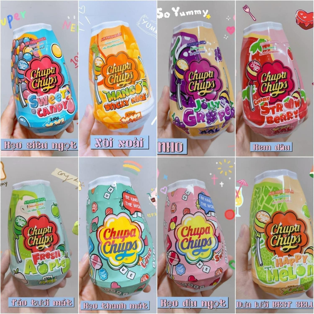 Sáp Thơm Phòng Soap Chupa Chups Gel Air Freshener Thái Lan Hương Thơm ...
