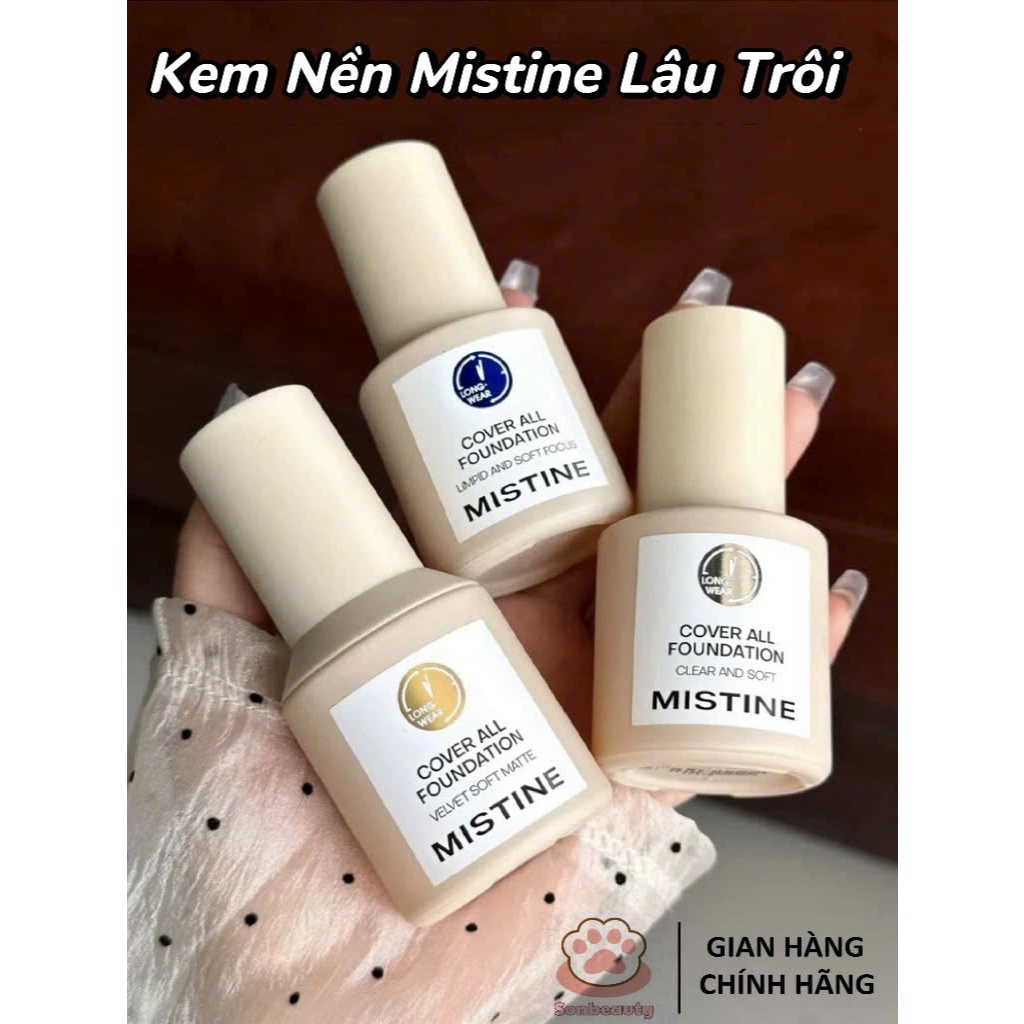 [ MISTINE ] Kem Nền MISTINE, Che Khuyết Điểm MISTINE 5g-30g, Kiềm Dầu ...