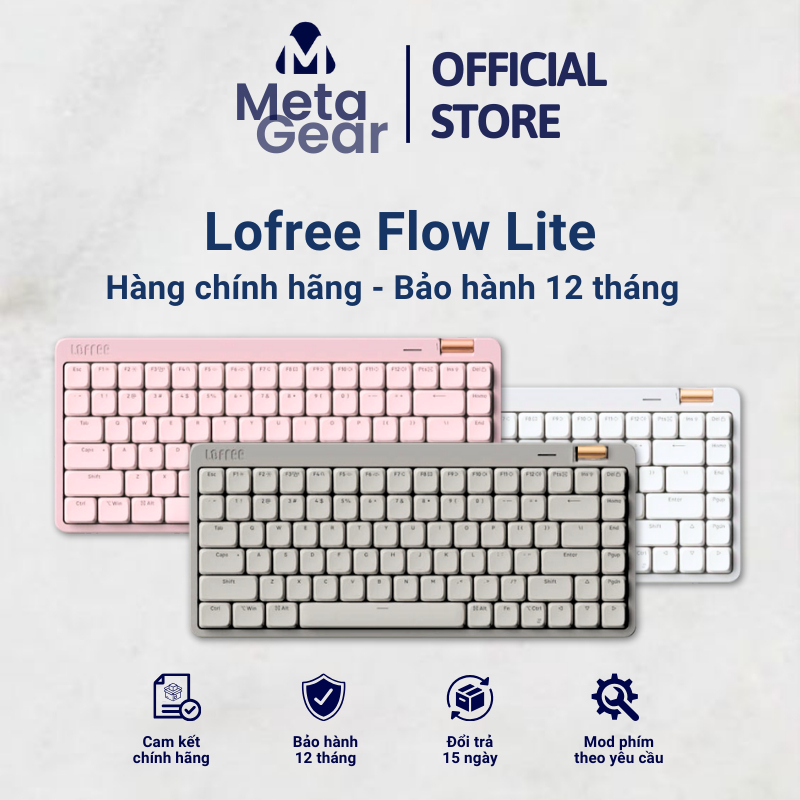Bàn phím cơ Lofree Flow Lite - Hàng Chính Hãng Duy Nhất tại Việt Nam ...