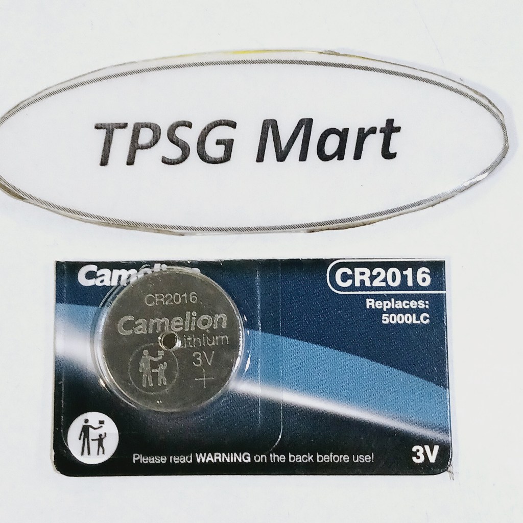 Pin 3V - CR2016, 2016, DL2016, 5000LC, E-CR2016, BR2016 / Pin Camelion ...