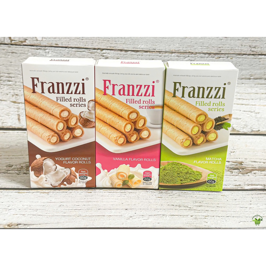 Bánh Ống Cuộn Nhân Kem Franzzi Hộp 60g | Shopee Việt Nam