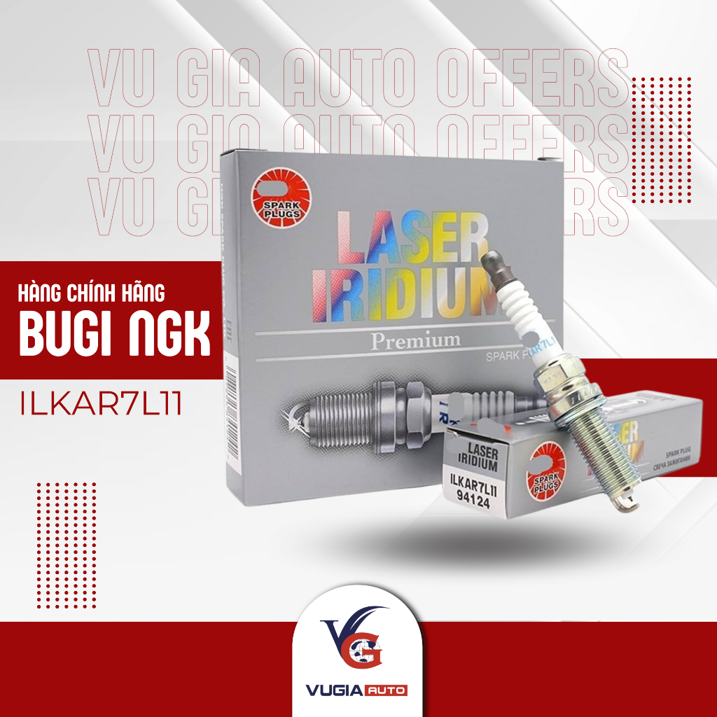 Bugi NGK LASER IRIDIUM ILKAR7L11 [HÀNG CHÍNH HÃNG] cho ô tô MAZDA CX5/ 3/6 & HONDA CITY 2021 ...