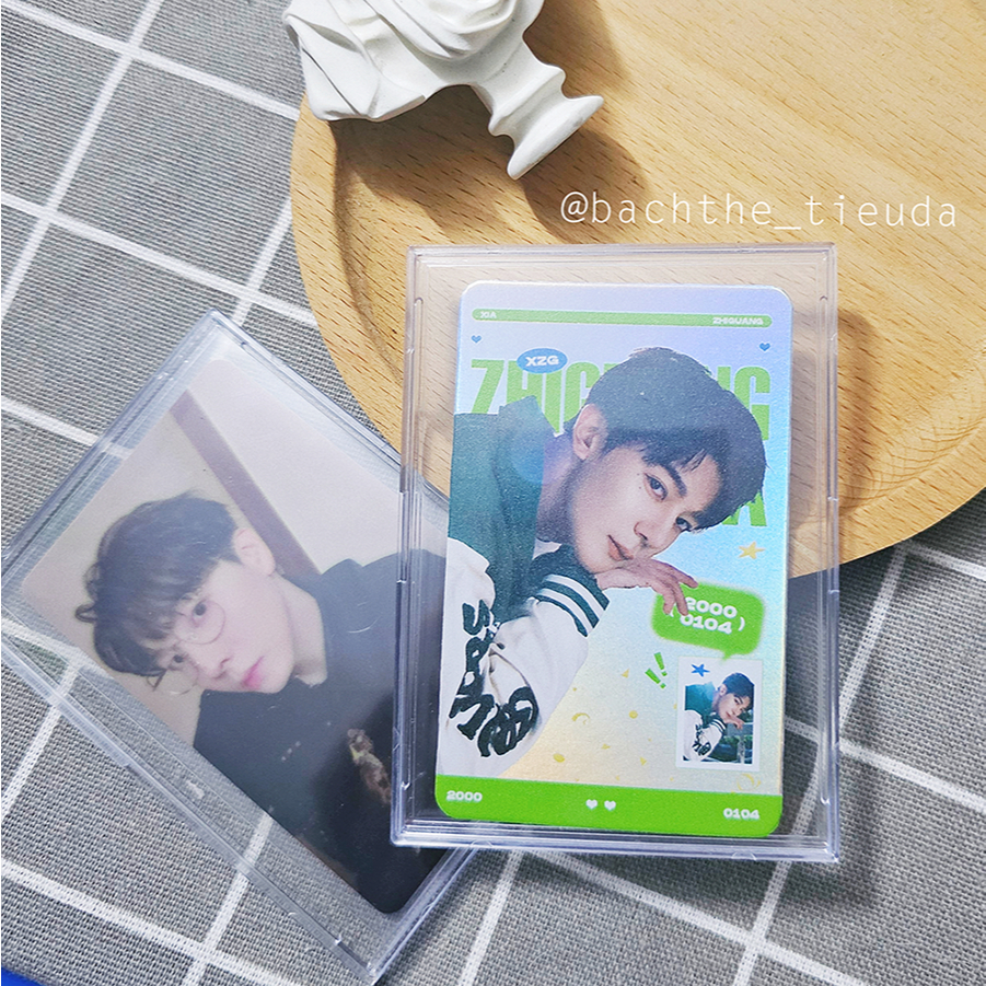 [Tiểu Dạ] Khung ảnh đựng card bo góc - Case bảo vệ card | Shopee Việt Nam