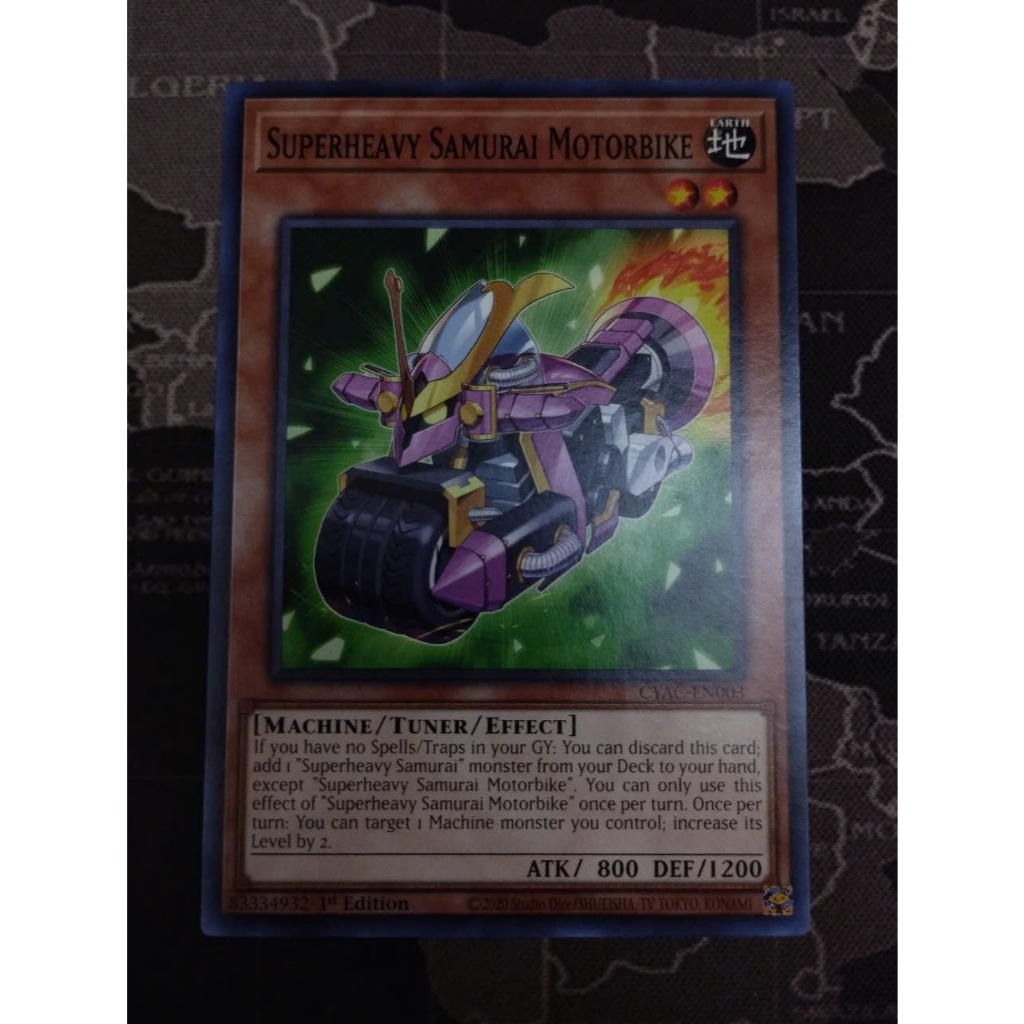 Thẻ Bài Yu-Gi-Oh! Superheavy Samurai Motorbike CYAC-EN003 Chính Hãng ...