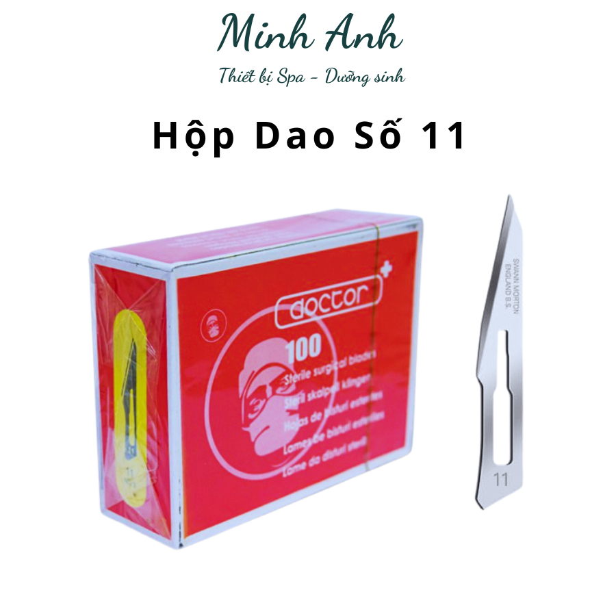 Dao Số 11 Hộp 100 Chiếc | Dao Mổ Doctor Số 11, Dao Mổ Y Tế, Tiểu Phẫu ...