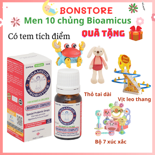Men vi sinh Bioamicus Complete men 10 chủng Bonstore - Nhập khẩu chính ...