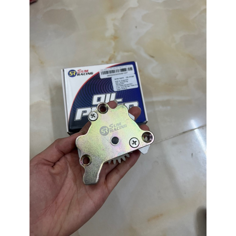 Bơm nhớt Sum Racing mẫu mới 4 cánh dành cho xe Dream Wave 67 Cup sử ...