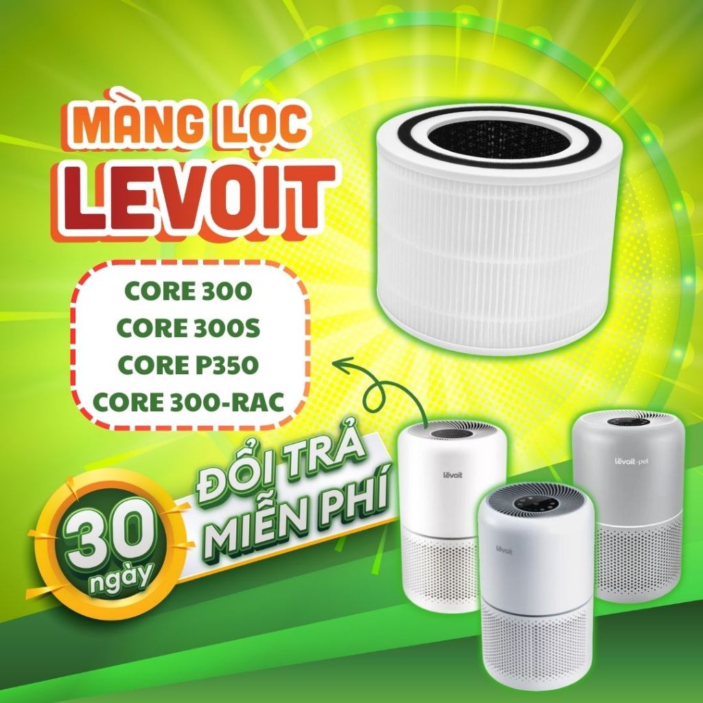 Lõi Lọc Không Khí Levoit Core 300 / 300S / P350 / 300-RAC / 300RF ...