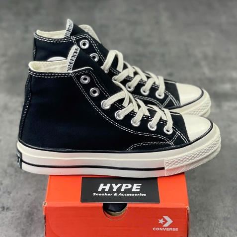 [Hype Sneaker] Giày Converse 1970s High Black White (Converse Đen cổ ...