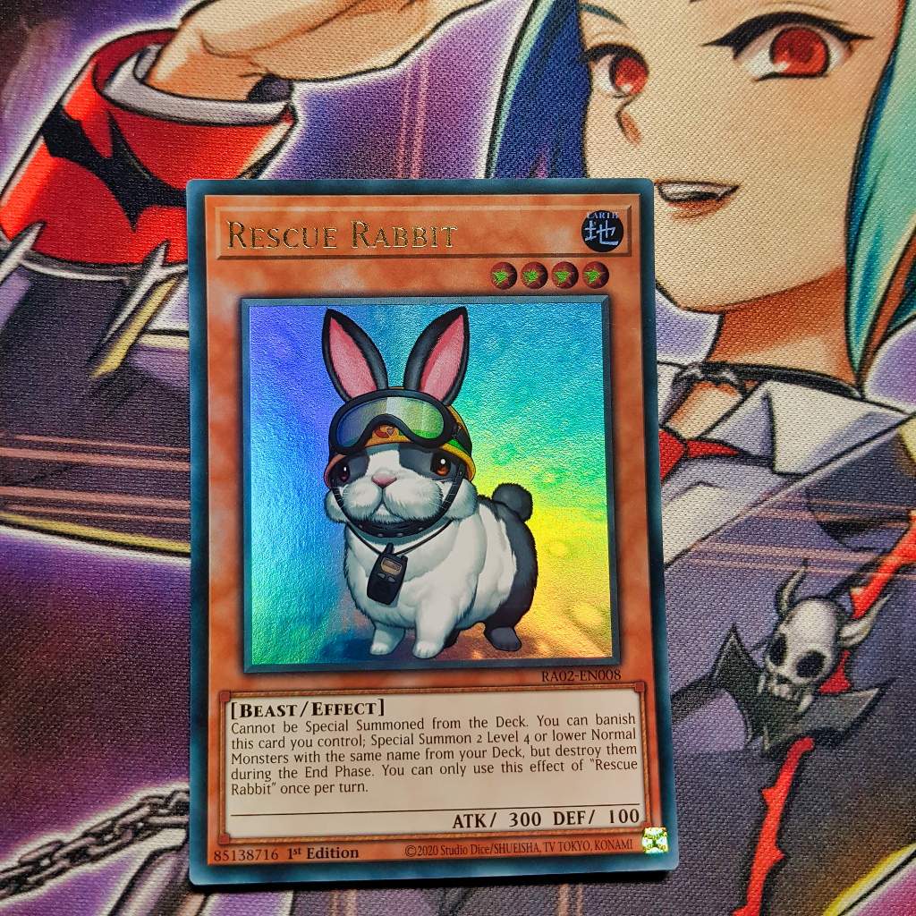 Thẻ bài Yugioh chính hãng | Rescue Rabbit | RA02 Ultra rare. | Shopee Việt Nam