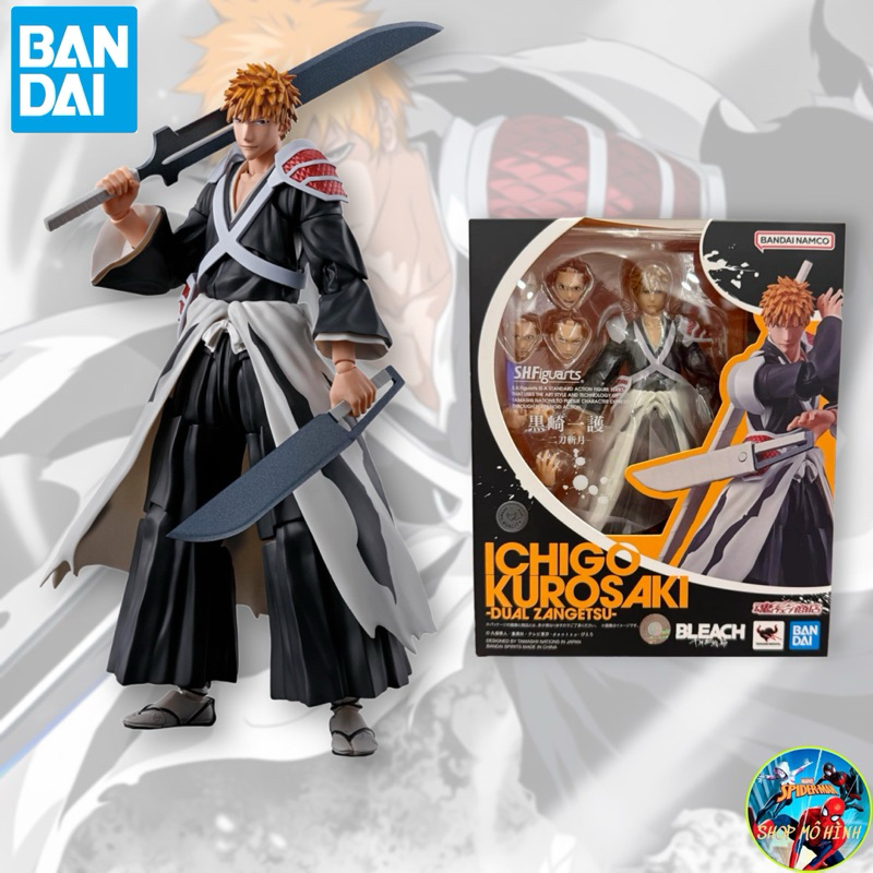 Mô hình SHFiguarts BLEACH: SHF ICHIGO KUROSAKI -DUAL ZANGETSU- Chính ...
