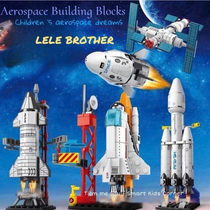 [HÃNG LELE BROTHER] Đồ Chơi Lắp Ráp Mô Hình Lego Tàu Vũ Trụ, Tên Lửa ...