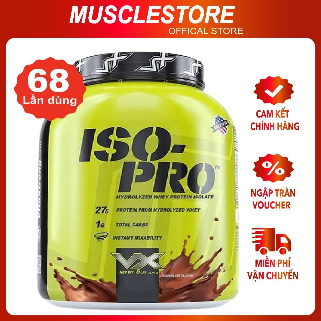 [Chính Hãng] VITAXTRONG WHEY ISO PRO (5LBS), Whey Protein 100% ...