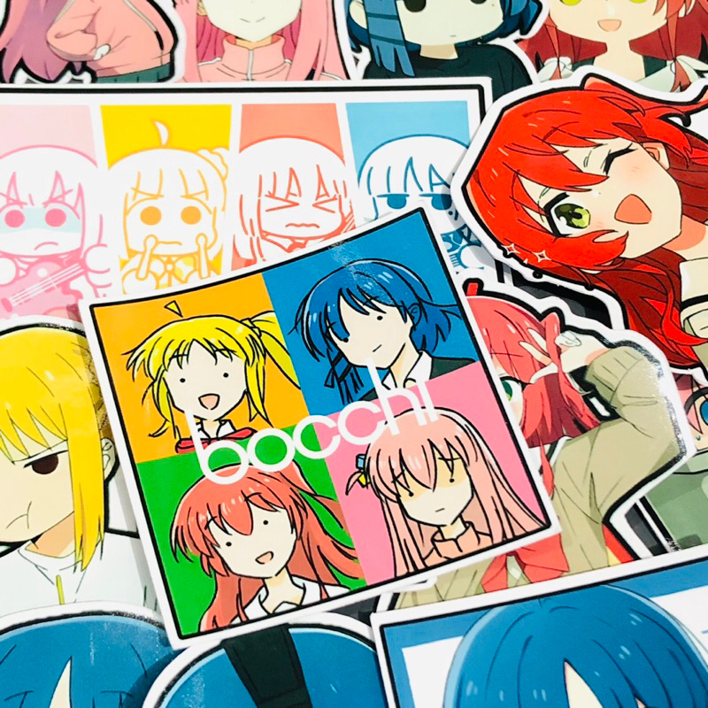 [Bocchi The Rock] Set sticker 20 tờ Anime, hình dán Bocchi | Shopee ...