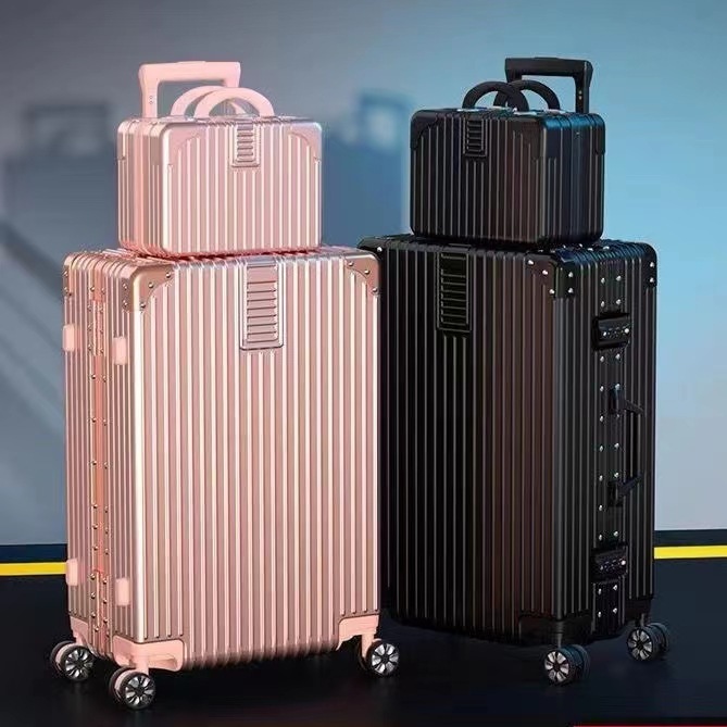 Luxury Travel Case 20 Kích thước Khung nhôm Folding Suitcase, Máy bay ...