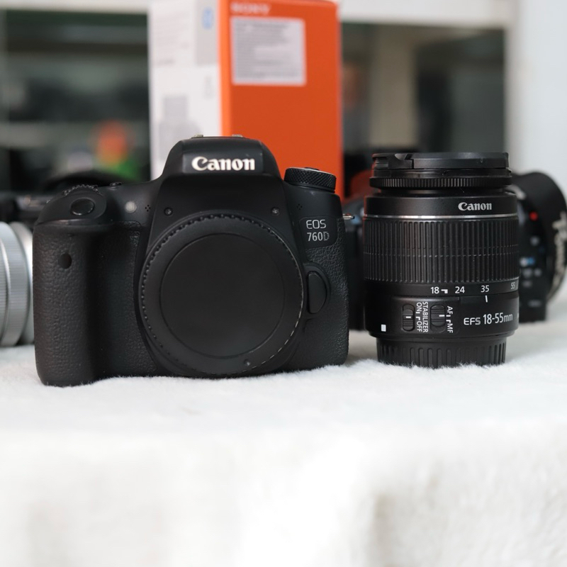 Máy ảnh Canon 760D kèm lens 18-55mm | Shopee Việt Nam