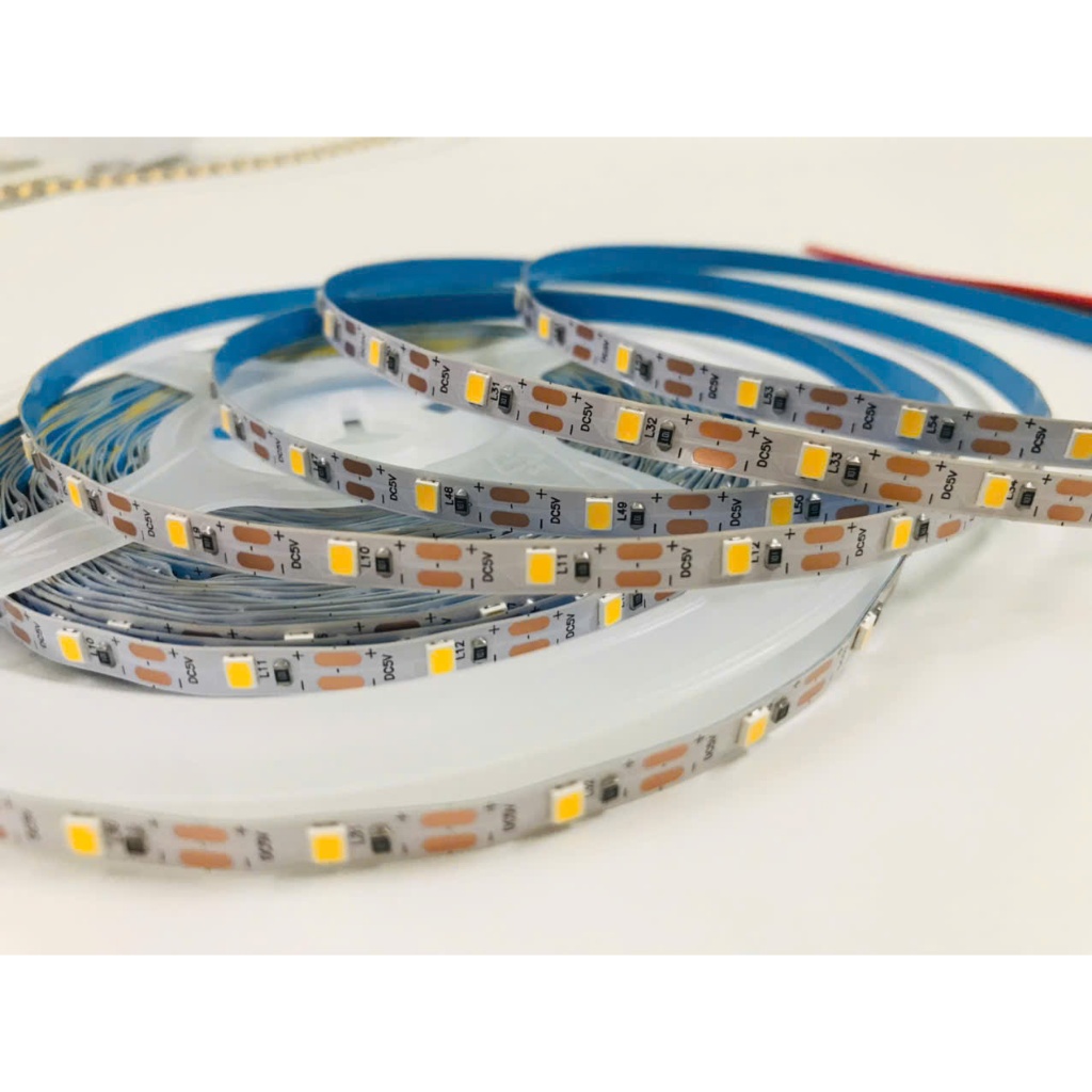 Led dây 5V 5mm mầu vàng, trắng | Shopee Việt Nam