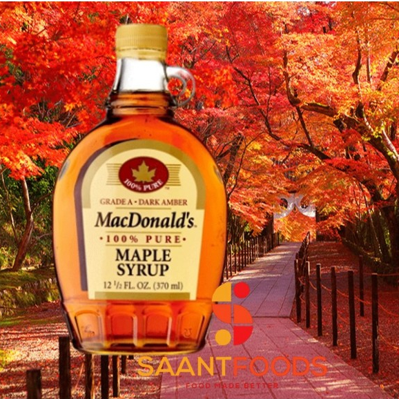 Siro Mật Ong Mac Donald's Maple Syrup (USA) - 370ml | Shopee Việt Nam