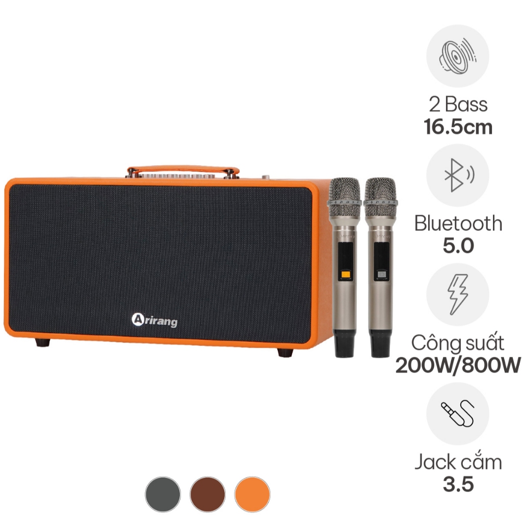 [CHÍNH HÃNG] Loa Karaoke Xách Tay ARIRANG MB2 Pro+ - New 2024, 800W, Bluetooth 5.0, Livestream ...