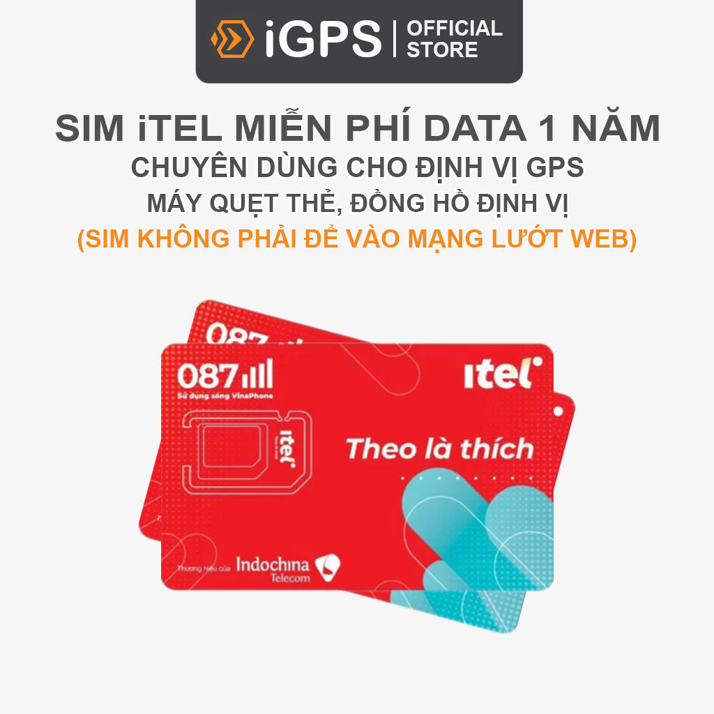 SIM 4G iTEL Chuyên Gắn Cho Thiết Bị Định Vị GPS - Miễn Phí Data 12 Tháng | Shopee Việt Nam