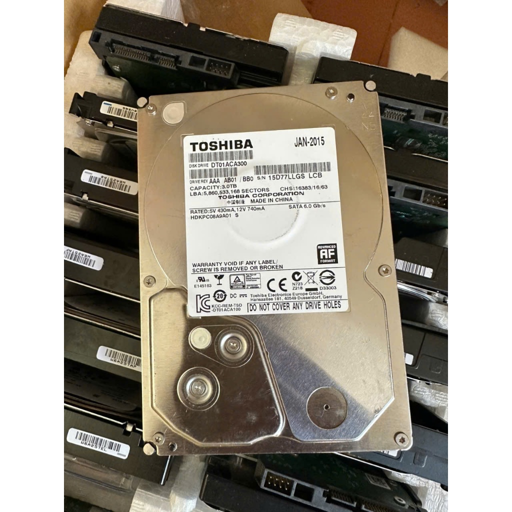 Ổ cứng Toshiba 3Tb DT01ACA300 đã sử dụng | Shopee Việt Nam