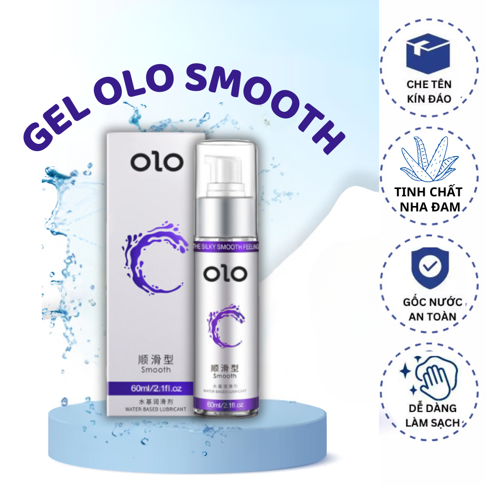 Gel Bôi Trơn OLOL Smooth Cao Cấp Trung Tính 60ml - Tăng khoái cảm ...