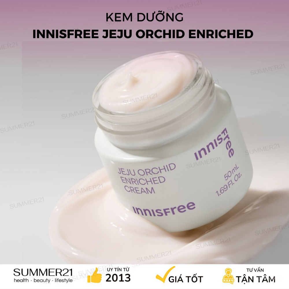 Kem dưỡng ẩm INNISFREE JEJU ORCHID ENRICHED CREAM 50ML | Shopee Việt Nam
