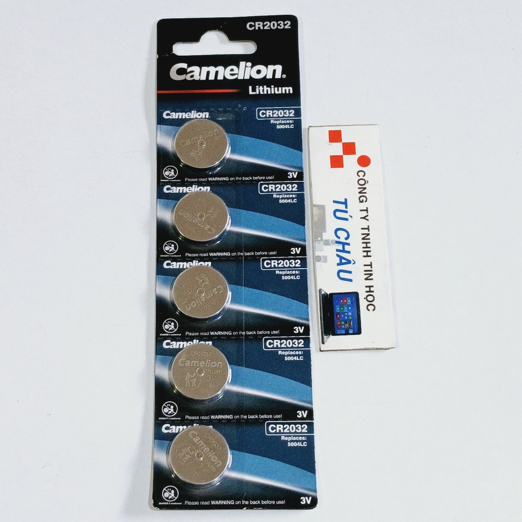 Pin 2032, CR2032 - 3V, DL2032, KL2032, 5004LC / Pin Camelion Lithium ...