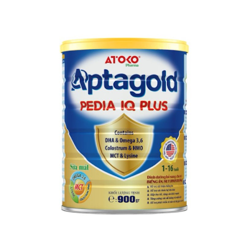 Sữa bột Aptagold Pedia Plus 900g Cho trẻ từ 1 - 16 tháng | Shopee Việt Nam