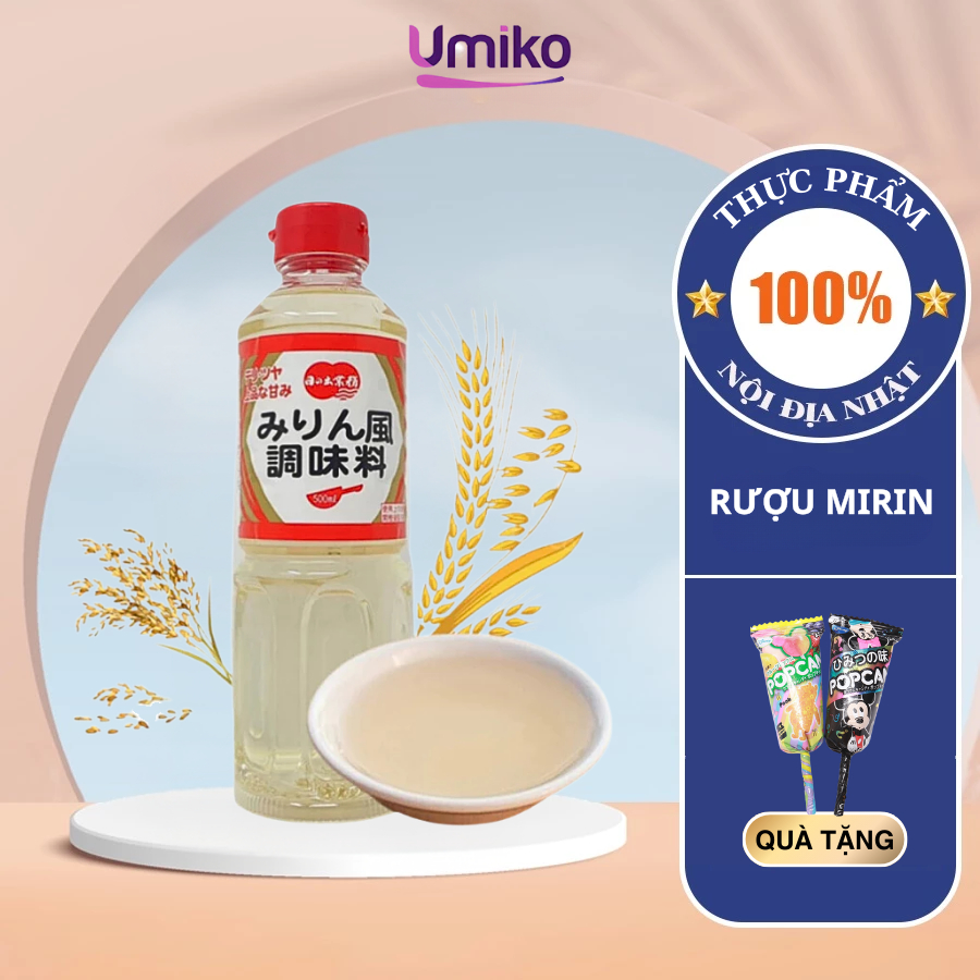 Rượu nấu ăn Mirin Hinode 500ml nội địa Nhật Bản (mẫu mới) - Hàng Nội Địa Nhật | Shopee Việt Nam