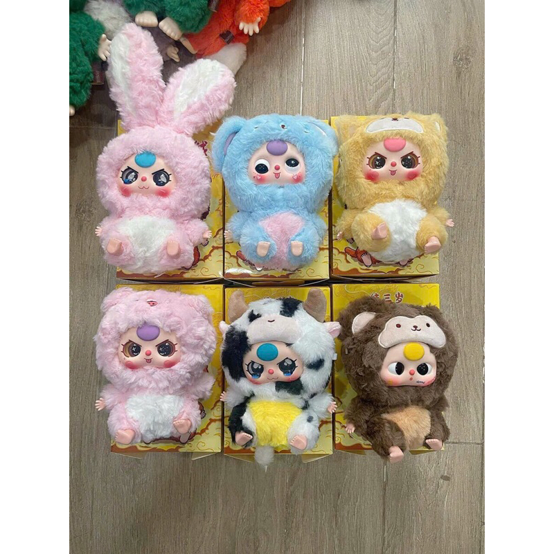 CHÍNH HÃNG Blind box - 12 con giáp - Baby Three | Shopee Việt Nam