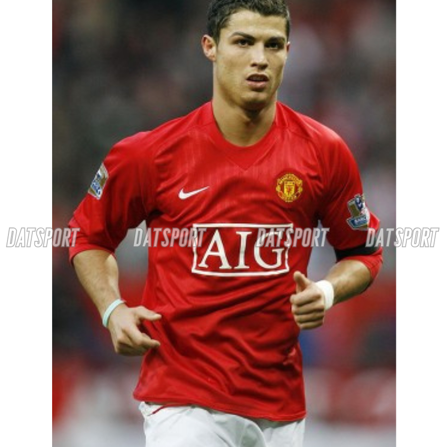 ( Hàng Xịn ) Bộ Quần Áo Bóng Đá Dài Tay CLB MU AIG 2008, Áo Đá Banh Mu ...