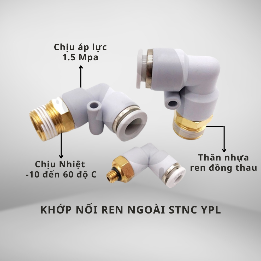Co Nối, Khớp Nối Ren Ngoài STNC YPL Nối Ống 12mm, 16mm | Shopee Việt Nam