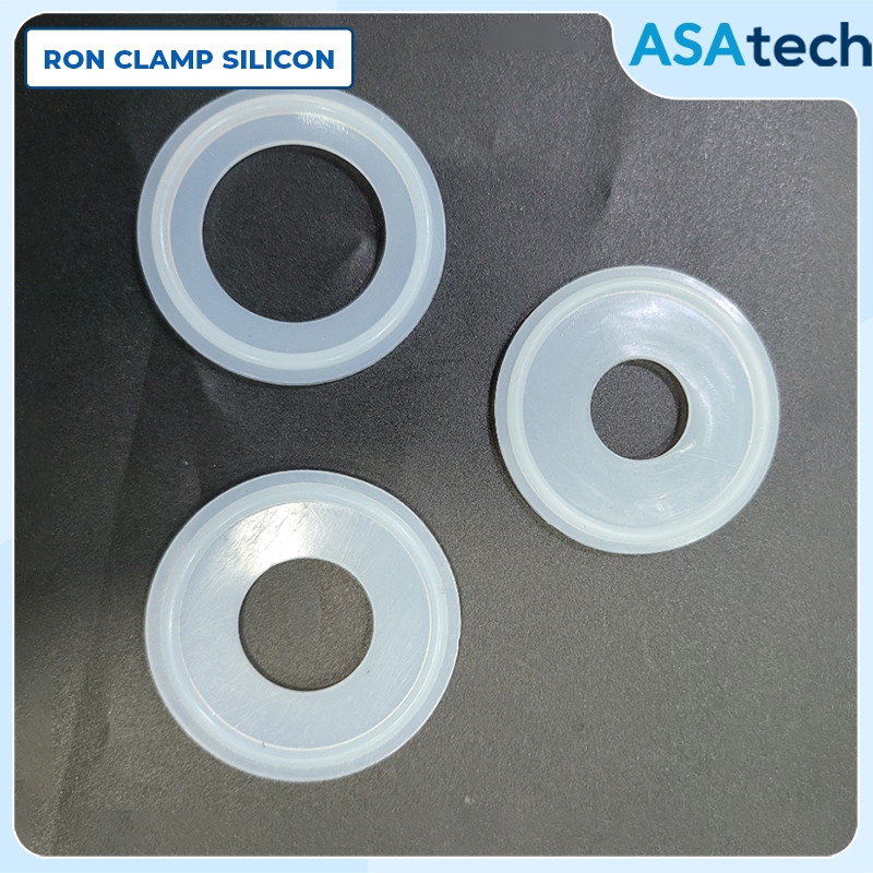 Ron Clamp Vi Sinh Silicon/ Teflon ASATECH Gioăng Vòng Đệm Chịu Nhiệt Độ ...