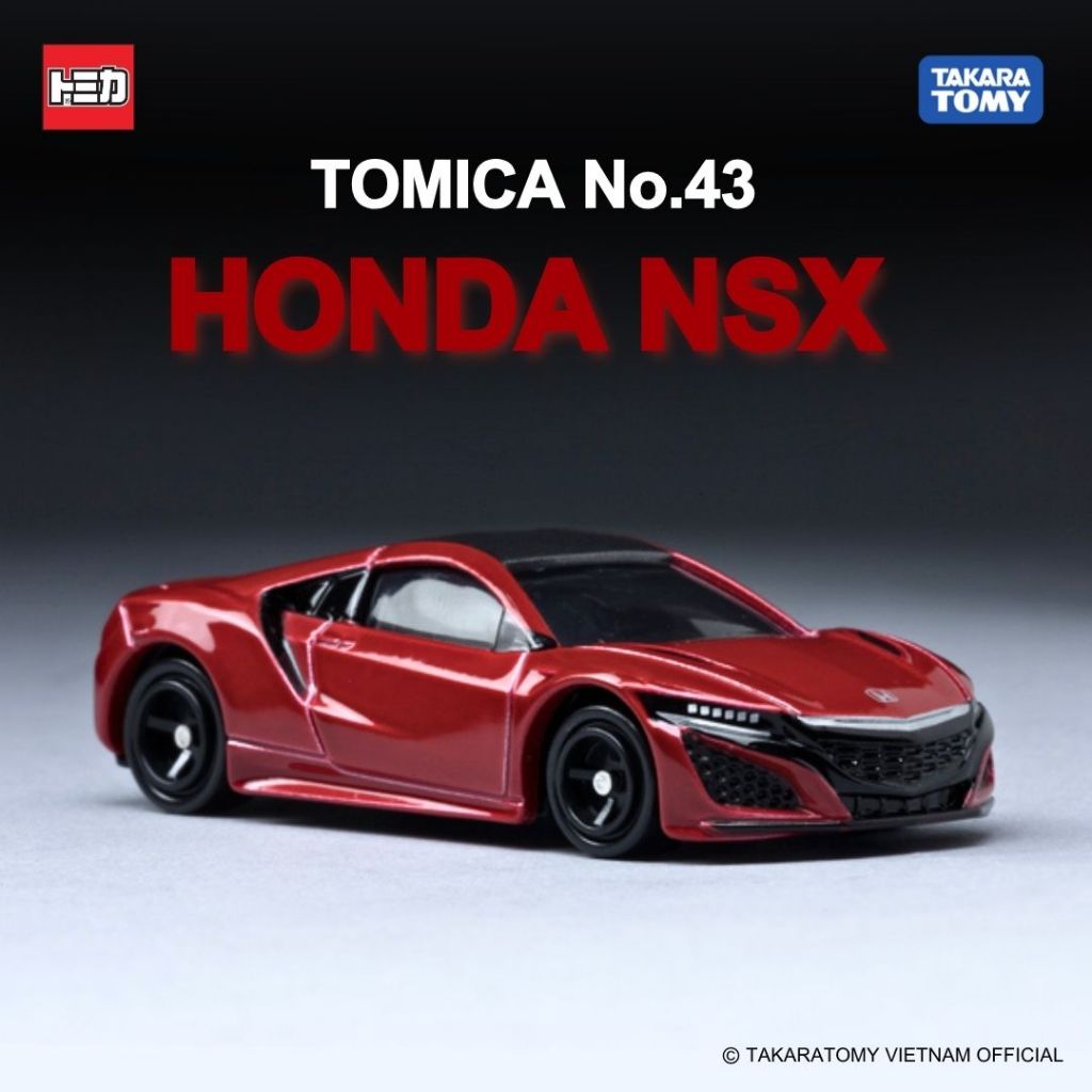 Xe mô hình Tomica No.43 Honda NSX 860037 Fullbox Chính Hãng Takara Tomy - Victoys | Shopee Việt Nam
