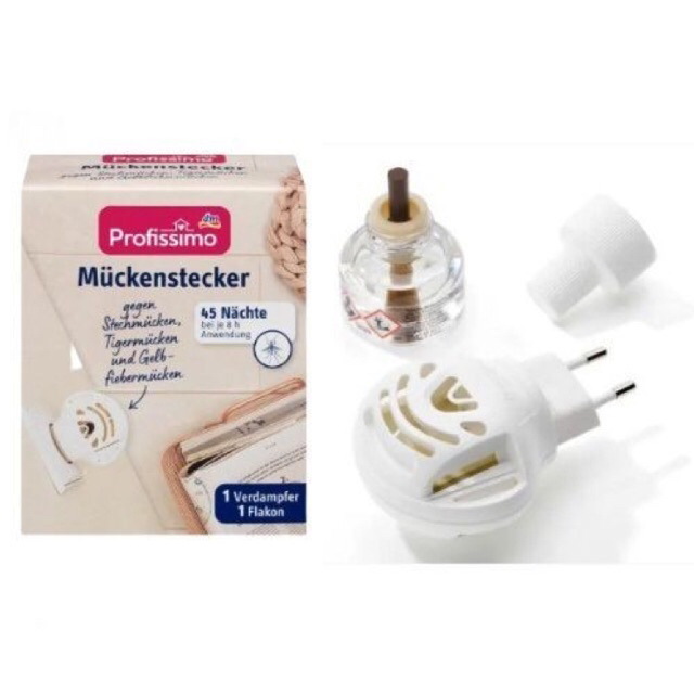 BỘ TINH DẦU CẮM ĐIỆN ĐUỔI MUỖI PROFISSIMO - HÀNG ĐỨC | Shopee Việt Nam