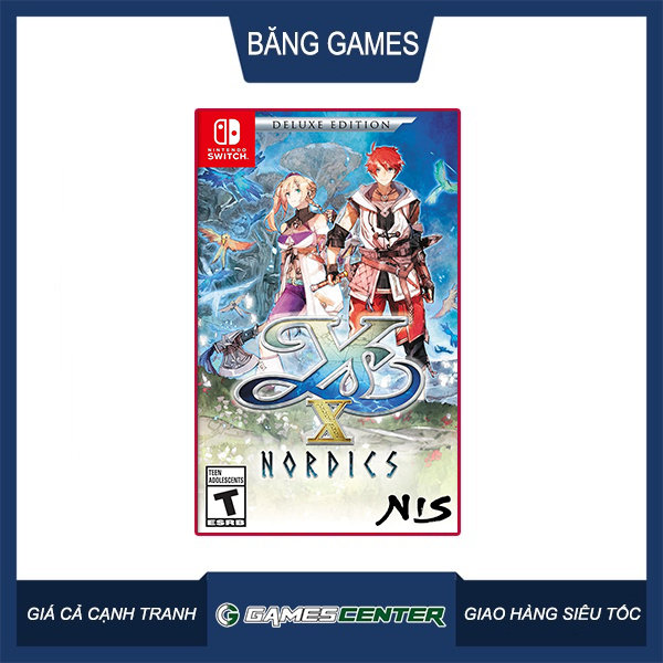 Băng game Nintendo Switch Ys X Nordics Deluxe Edition | Shopee Việt Nam