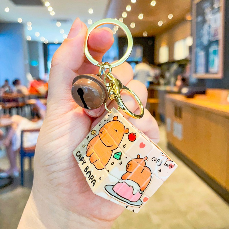Móc khóa Capybara rubik giải trí BAG U MKCAPYRUBIK23 | Shopee Việt Nam